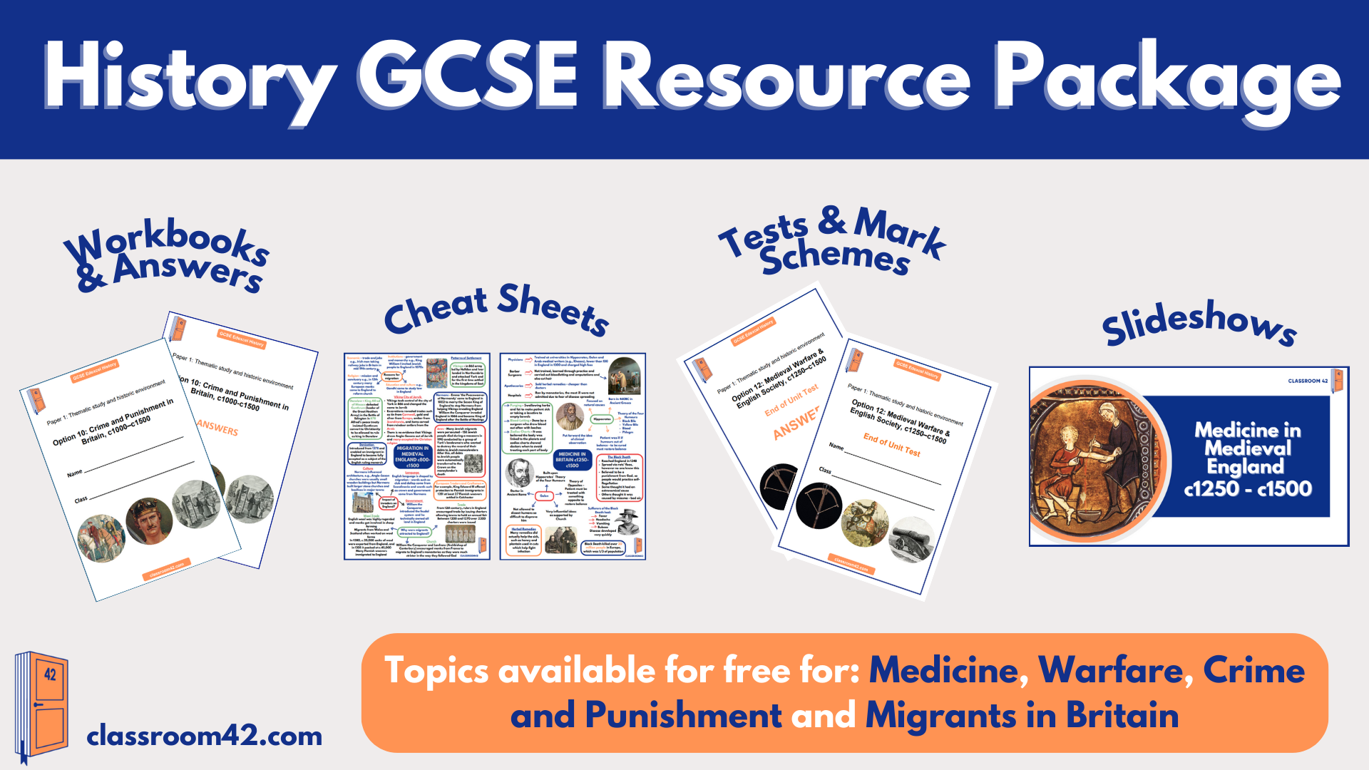 History Resource Package – Classroom 42