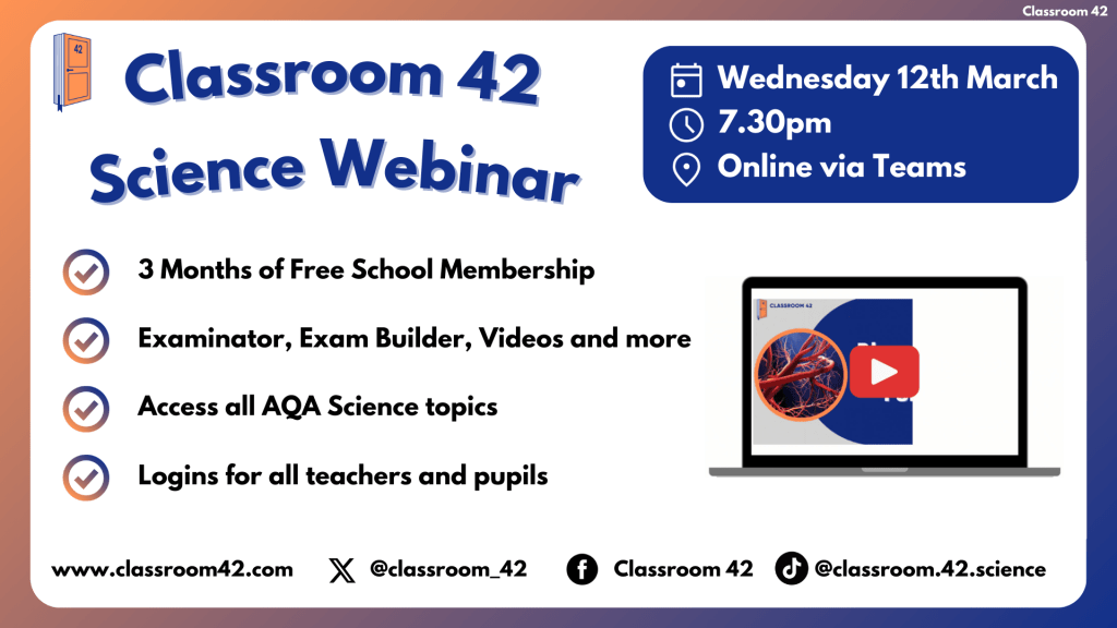 GCSE Science – Revision Clocks – Classroom 42