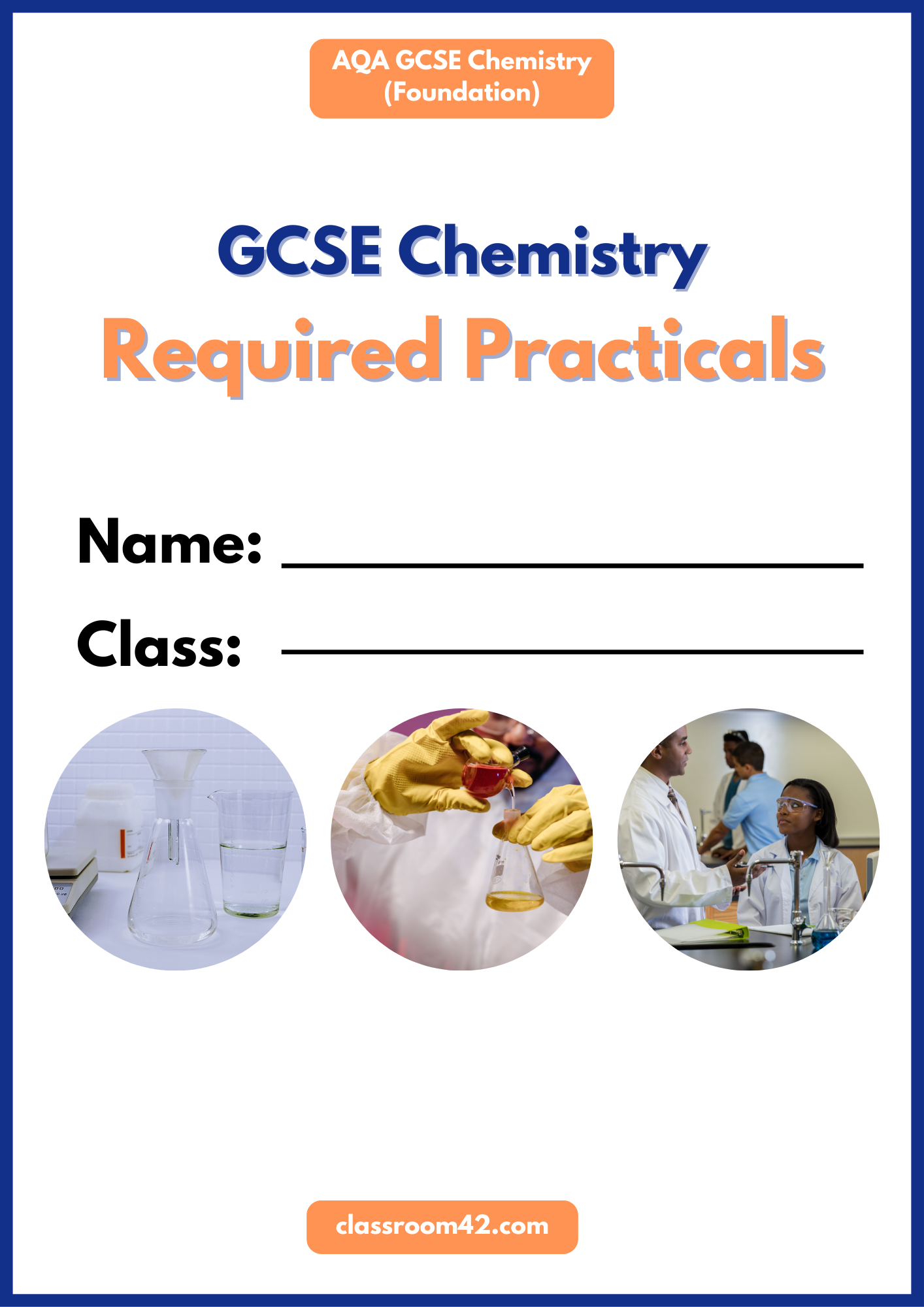 AQA GCSE Chemistry (Triple Foundation) – Classroom 42