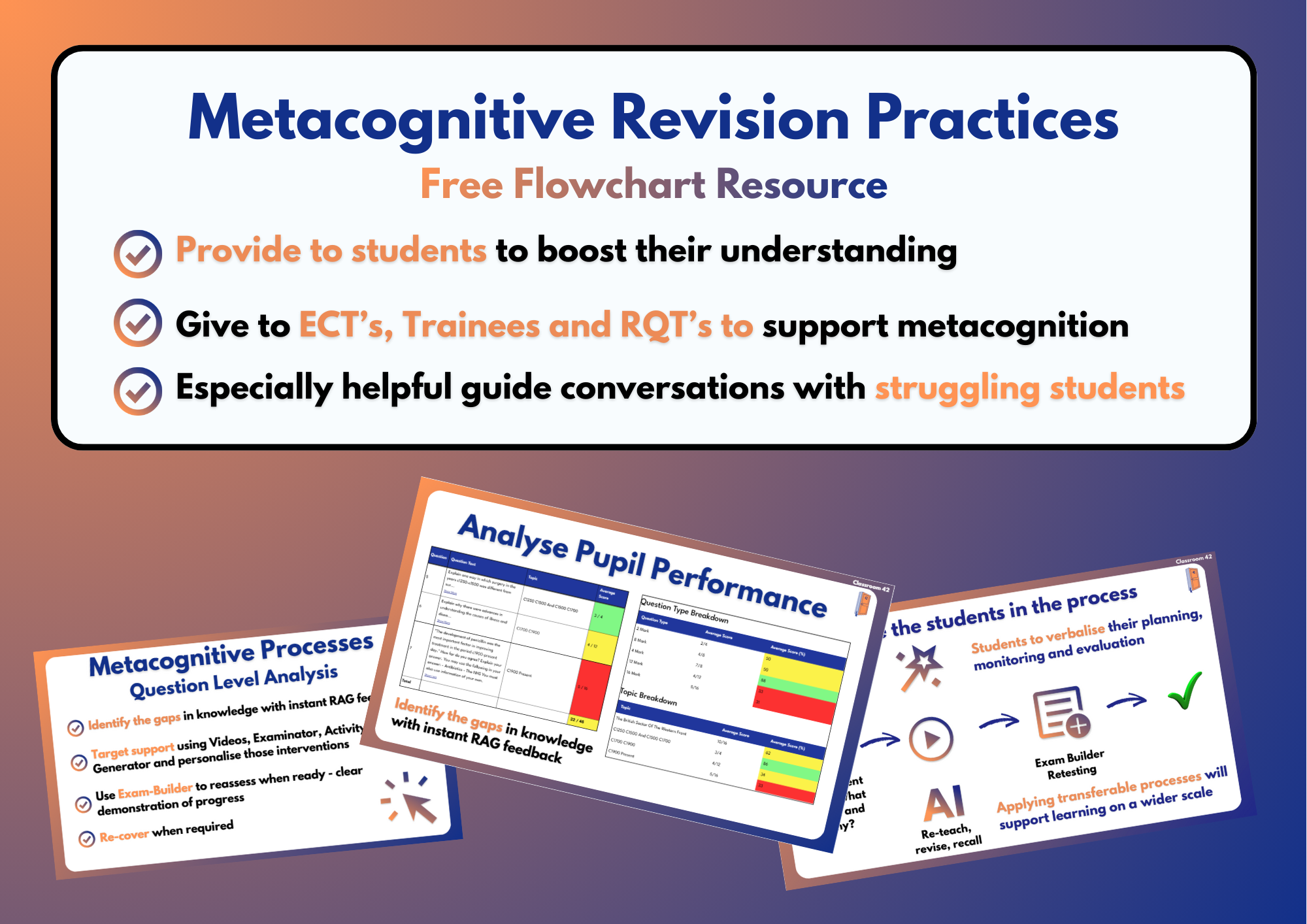 Metacognitive Processes – Classroom 42